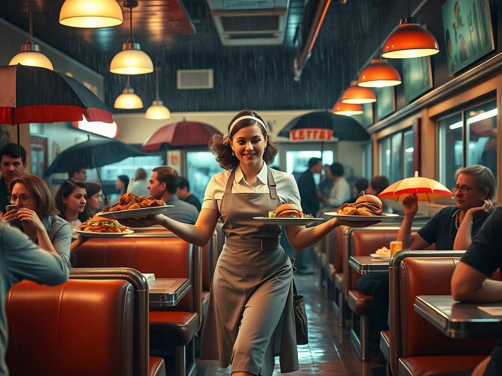 The Magic of Flow in a Greasy Spoon Diner